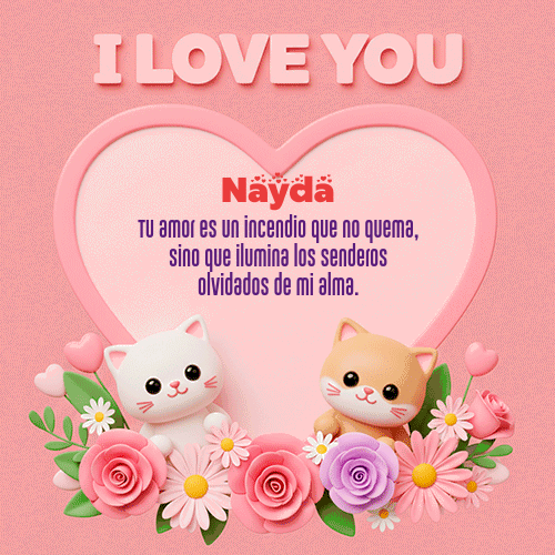 Gif de Feliz Dia Amor Nayda | Imágenes